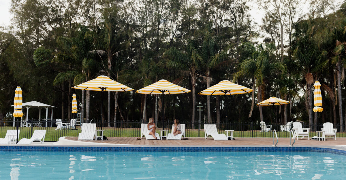 New heated pool at Kioloa beach holiday park- Tasman Holiday Parks (AU)